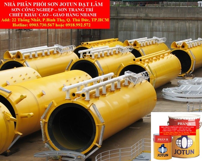 Ứng dụng sơn lót giàu kẽm Silicate Jotun Resist 86 - Đạt Lâm