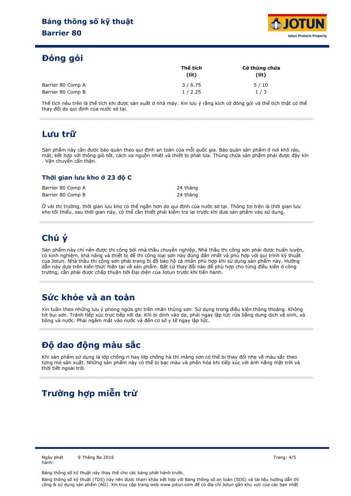 Sơn Lót Giàu Kẽm Gốc Epoxy Barrier 80 - 9L - Đạt Lâm