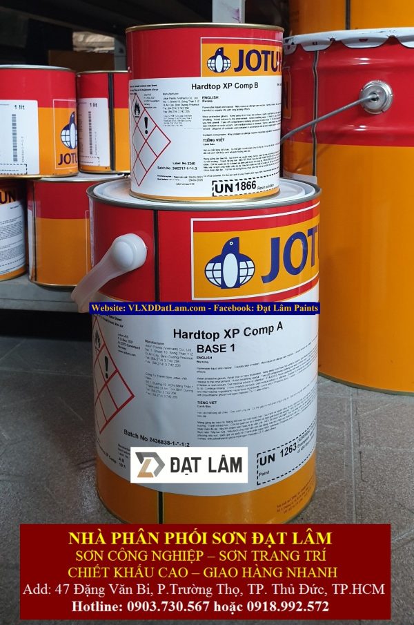 Jotun Hardtop XP Sơn Phủ Kim Loại - 20L - Đạt Lâm