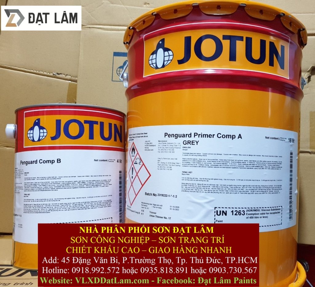 SƠN LÓT EPOXY JOTUN PENGUARD PRIMER-20L - Đạt Lâm