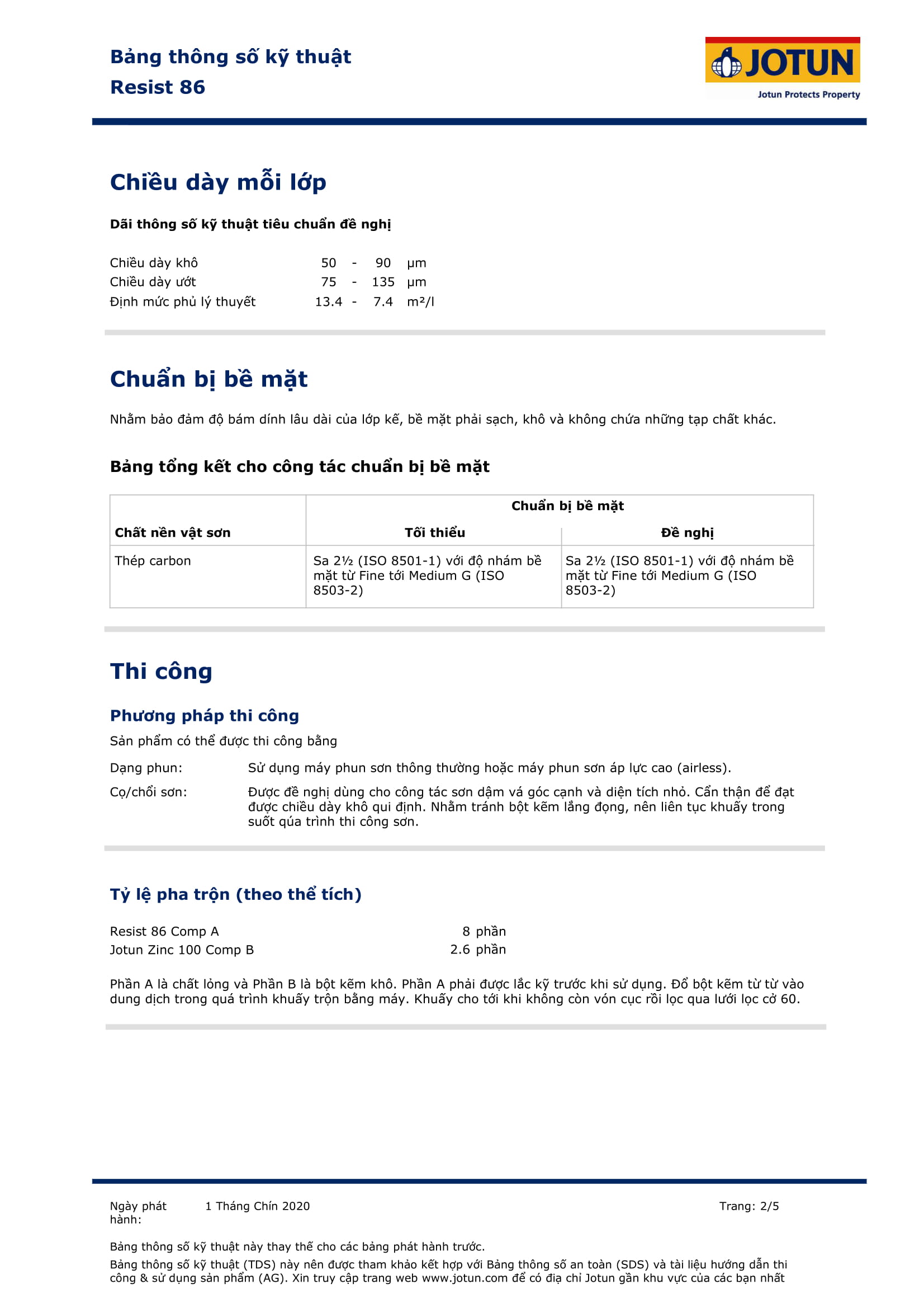 Sơn Lót Giàu Kẽm Silicate Jotun Resist 86 - 10.6 L - Đạt Lâm