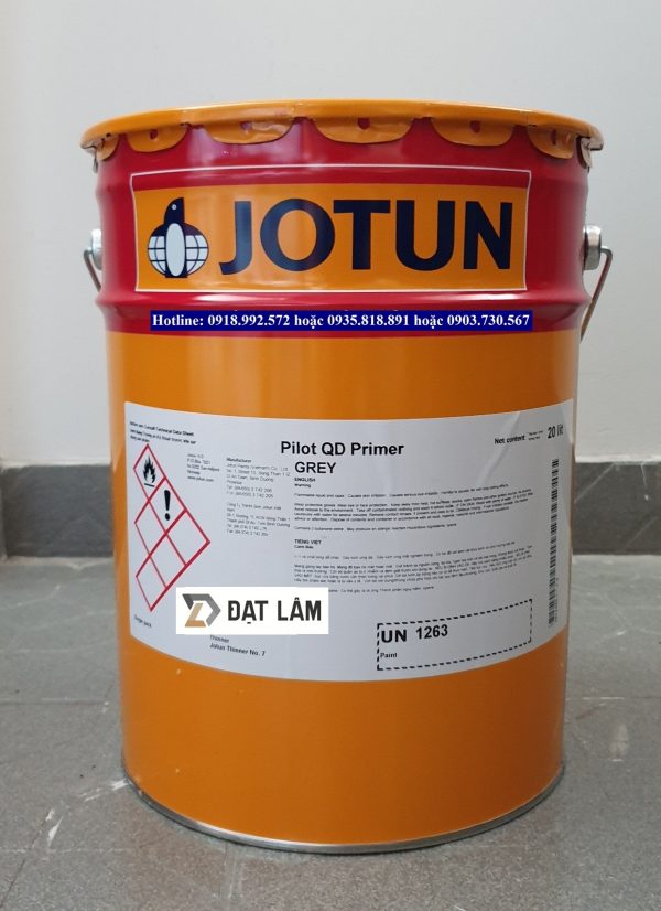 Sơn Lót Alkyd Khô Nhanh Pilot QD Primer -20L - Đạt Lâm