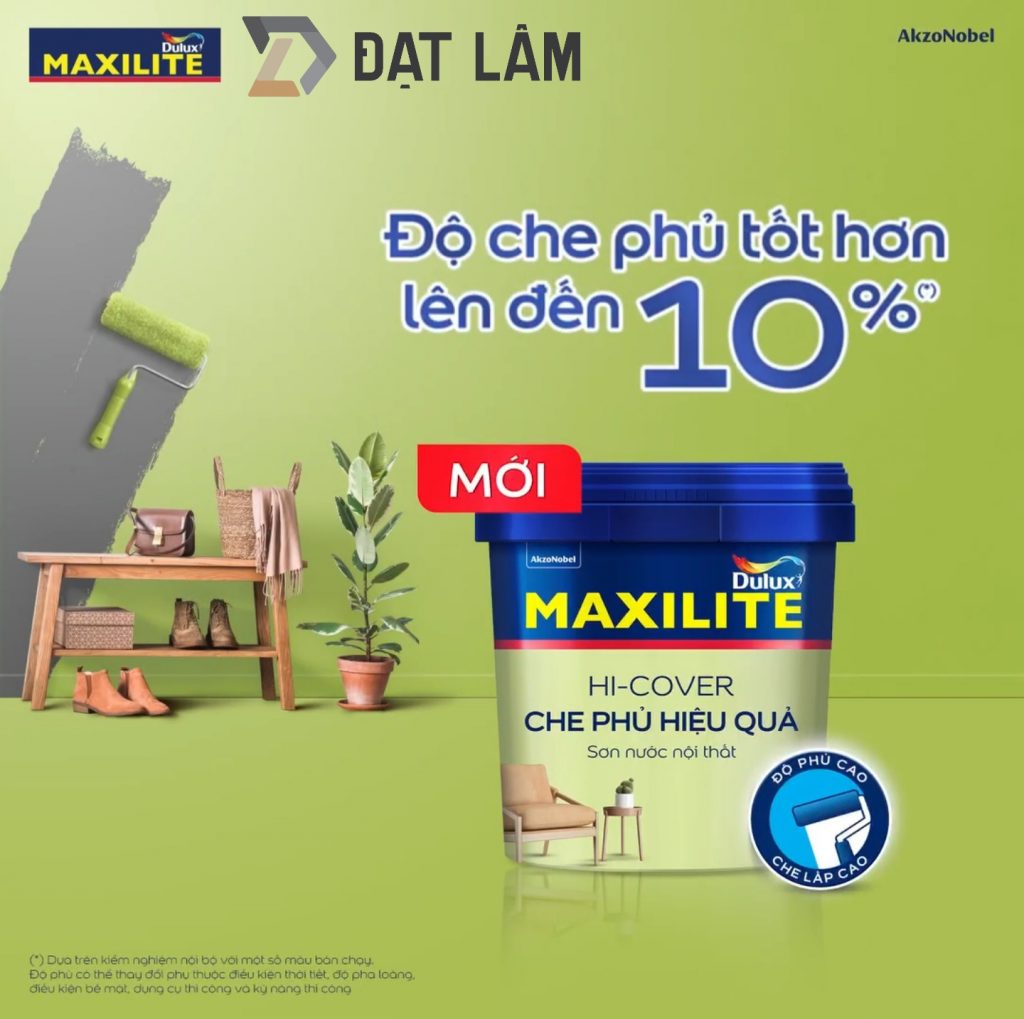 Sơn nội thất kinh tế maxilite - Đạt Lâm